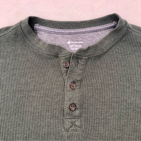 Member's Mark | Shirts | Members Mark Shirt Thermal Soft Wash Mens ...